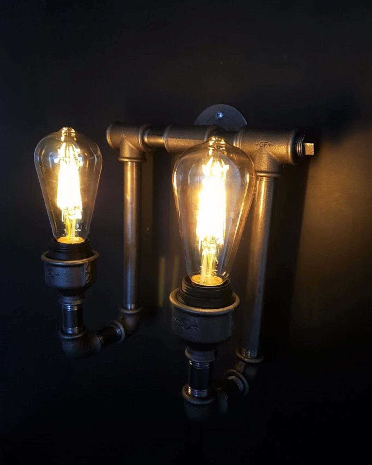 PipeLight Wall Uplight Double - Pipe Light